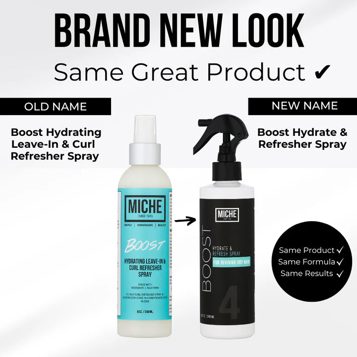 BOOST HYDRATING CURL REFRESHER & LEAVE-IN SPRAY 240ML – What a Curl Wants
